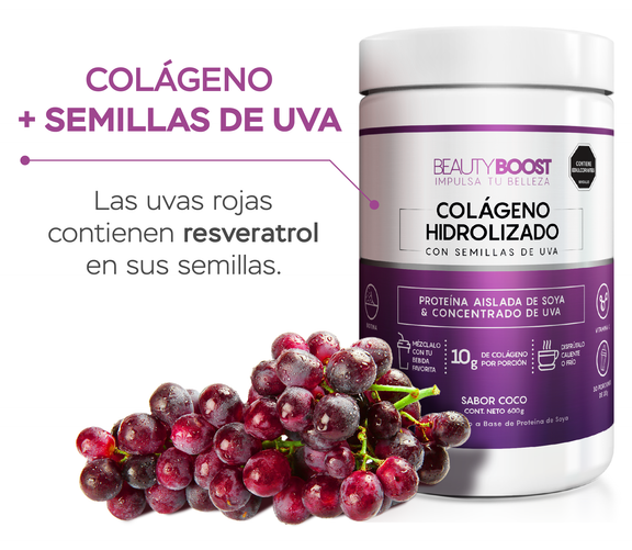 Kit Colágeno con Resveratrol coco + Activador capilar Células Madre ...